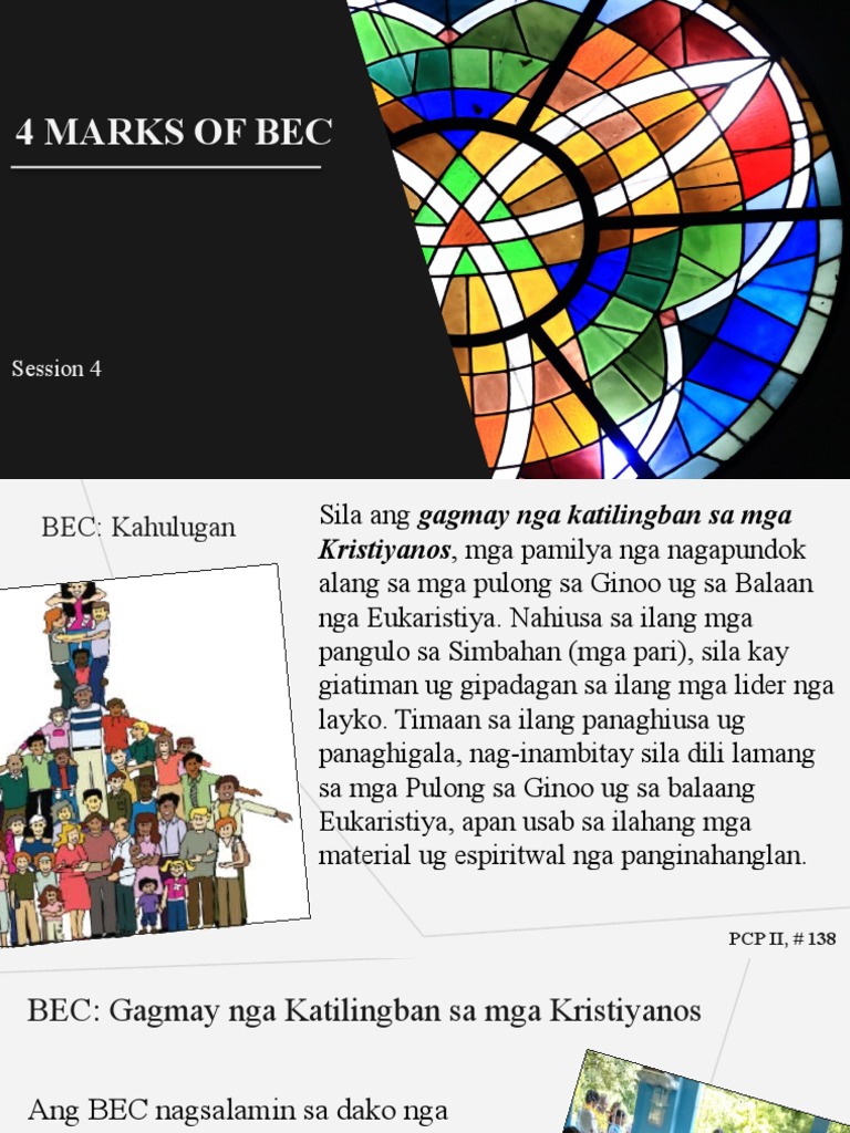 Session 4 - Four Marks of The BEC | PDF