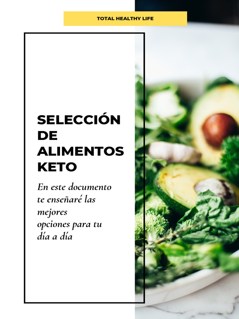Selección de Alimentos Keto PDF | PDF