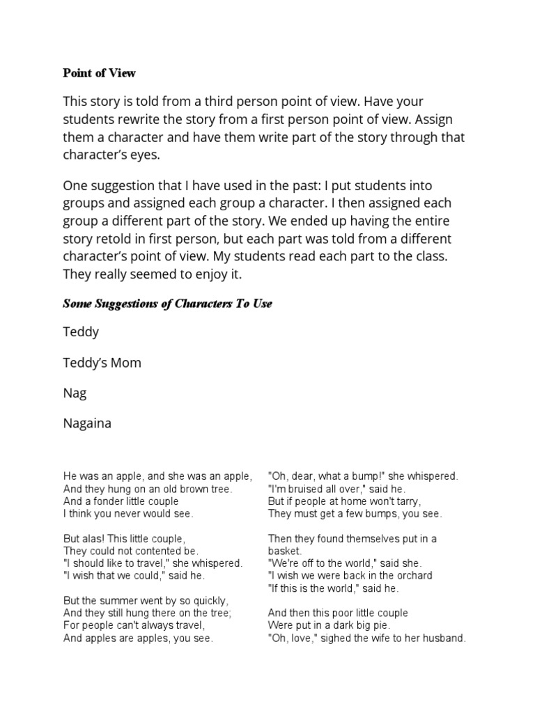 Rikki Tikki Notes | PDF