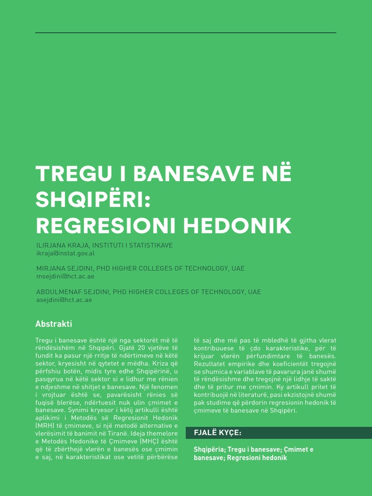 Tregu Banesave PDF | PDF