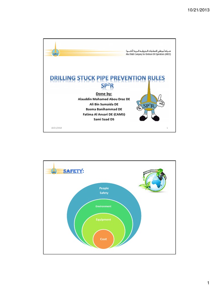 Section 24 - Adco Stuck Pipe Prevention Rules PDF | PDF | Pump | Tools