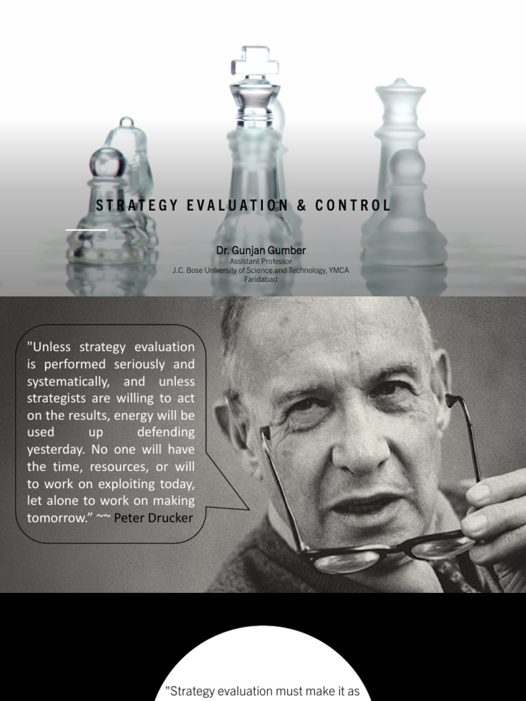 Strategy Evaluation & Control PDF | PDF
