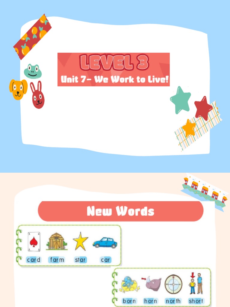 Level 3 Unit 7-11 | PDF