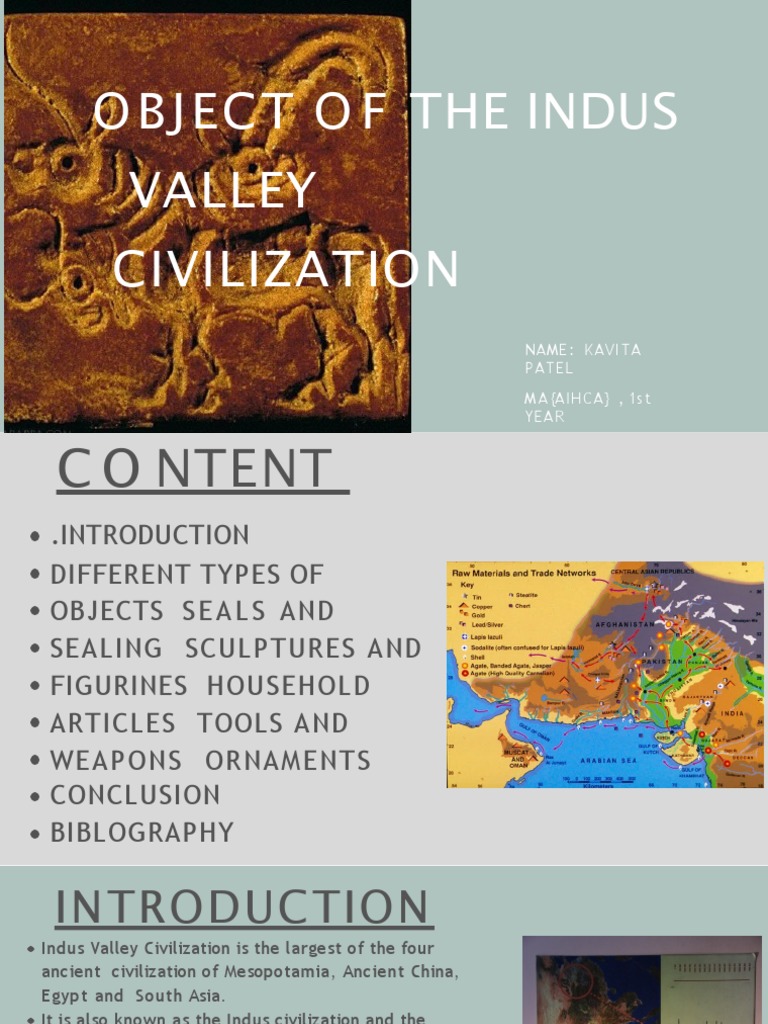Indus Valley Civilization Artifacts Overview | PDF | Brand | Unicorn