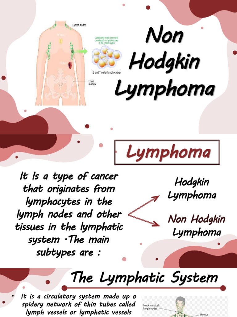 Non Hodgkin Lymphoma | PDF | Lymphatic System | Lymphoma