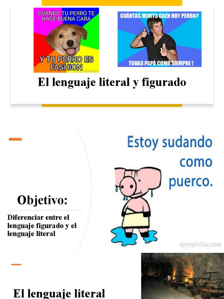 El Lenguaje Literal y Figurado | PDF