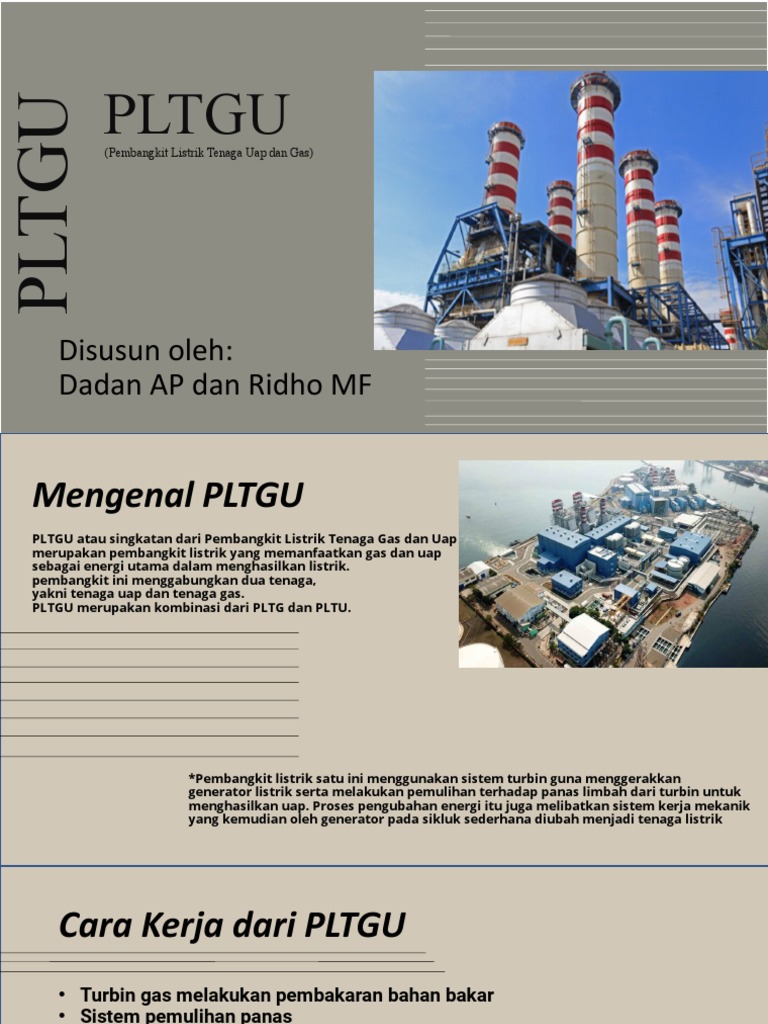 PLTGU | PDF | Komputer | Teknologi & Rekayasa