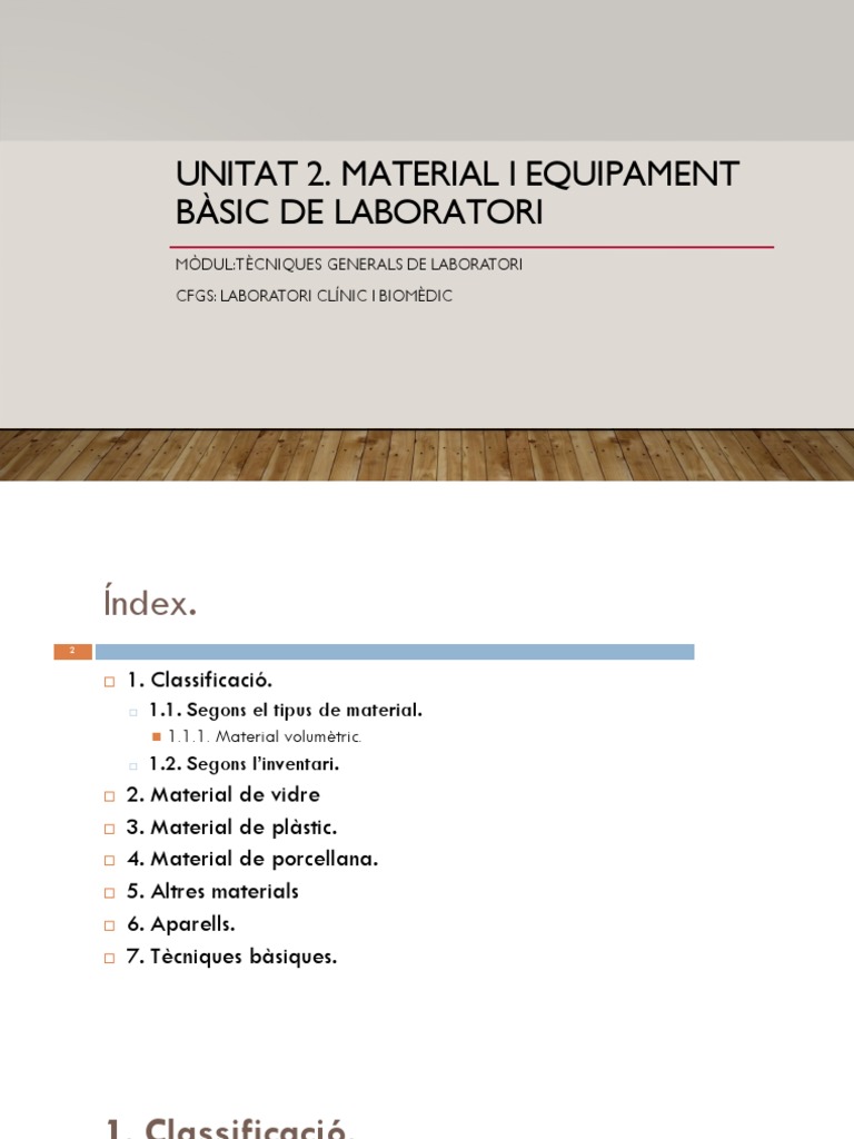 Ud2. Material de Laboratori PDF | PDF