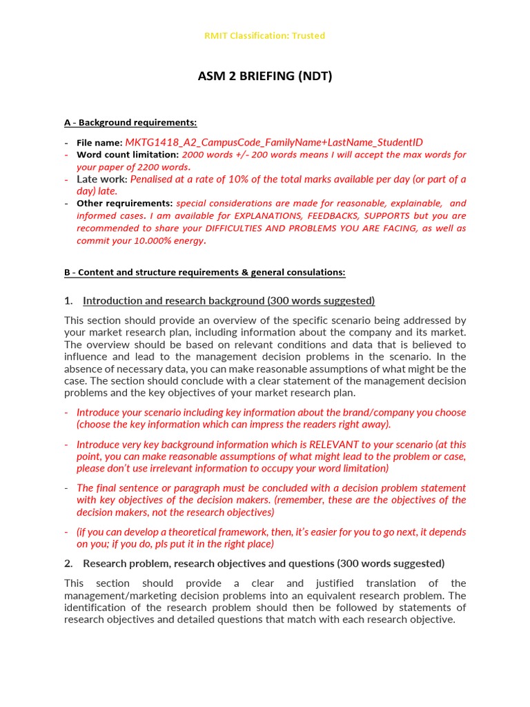 ASM2 Guidelines | PDF