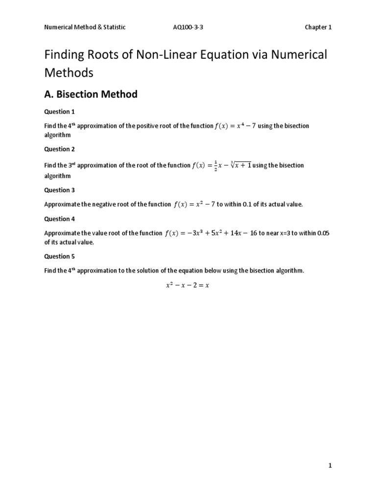 Non - Linear System | PDF