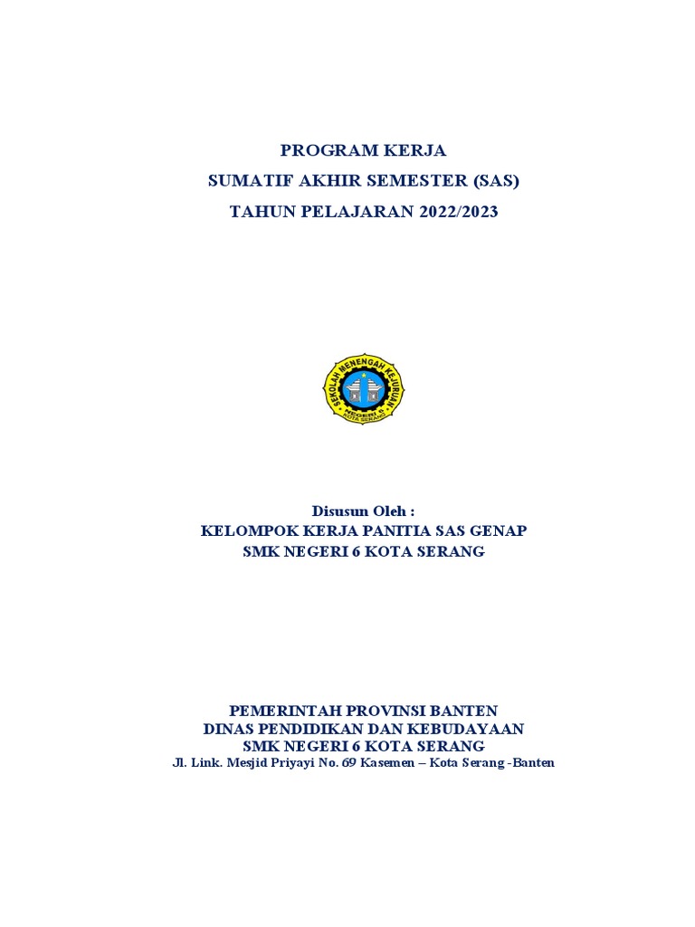 Proker SAS 2022-2023 | PDF