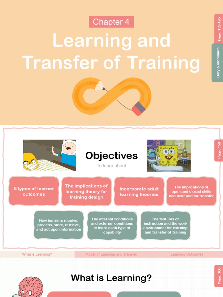Learning and Training Transfer | PDF