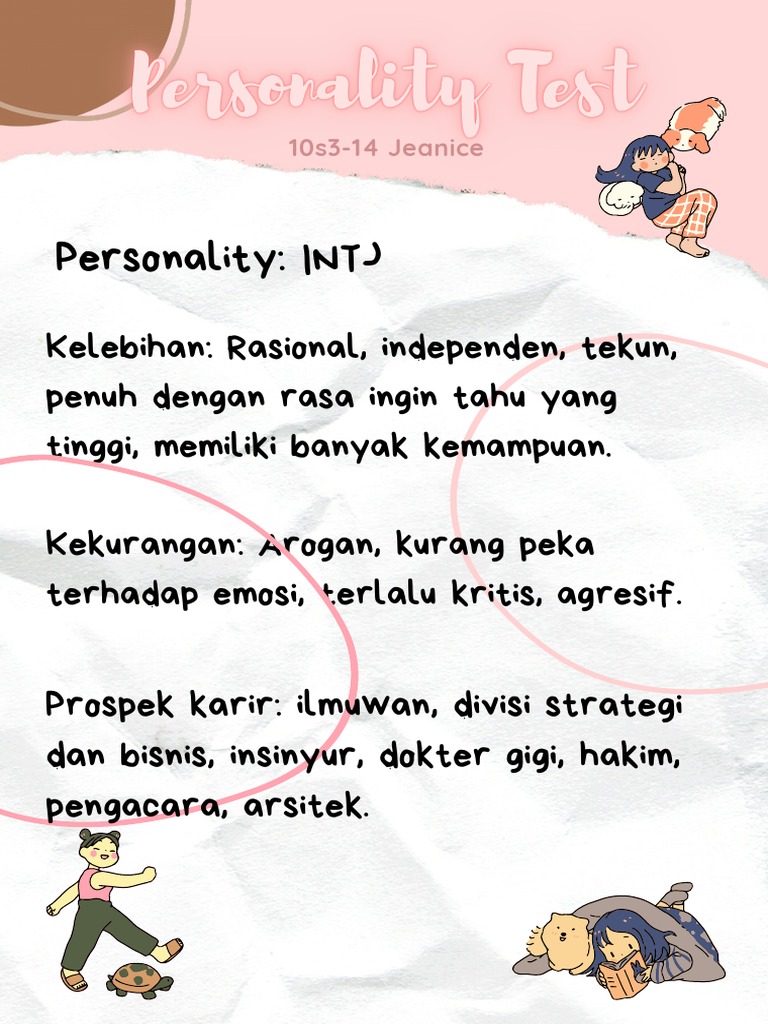 Personality Test PDF | PDF | Karier & Perkembangan | Bisnis