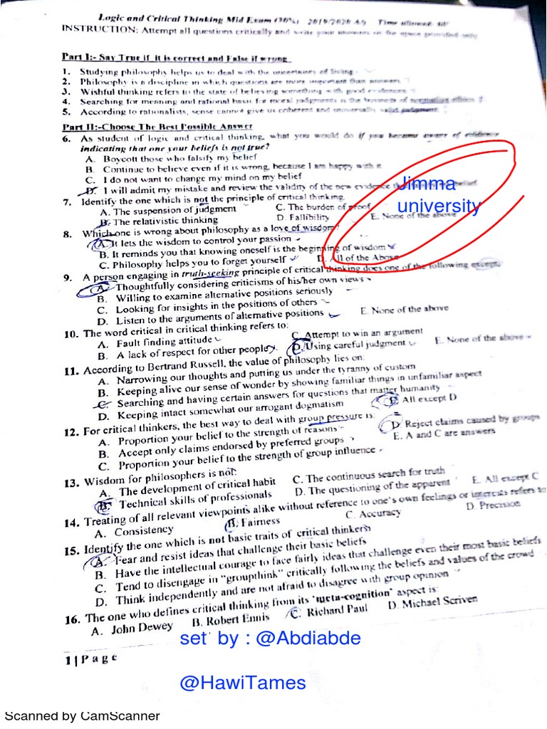 Logic Mid Exam Different University Pdf Pdf 2397