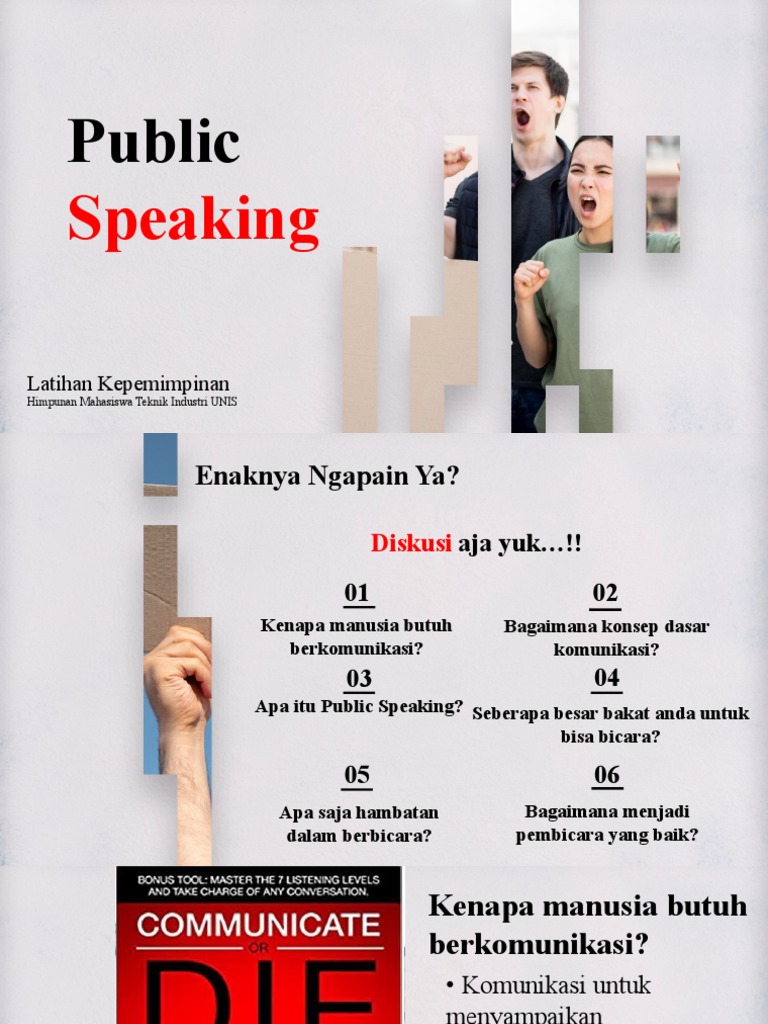 Materi 2 (PUBLIC SPEAKING) | PDF
