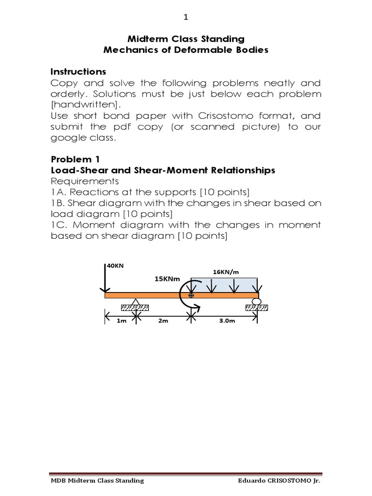 Mechanics Problem Set | PDF