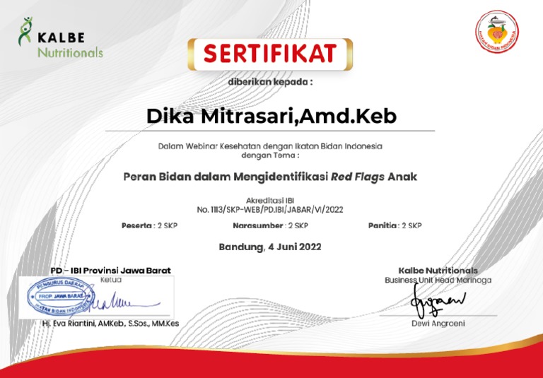 Dika Mitrasari, Amd - Keb | PDF