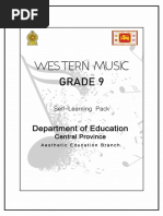 Western Music Extra Reading Book For OLevel Students in Sri Lanka | PDF ...