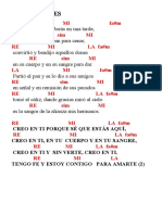 Amemonos de Corazon Letra y Acordes | PDF