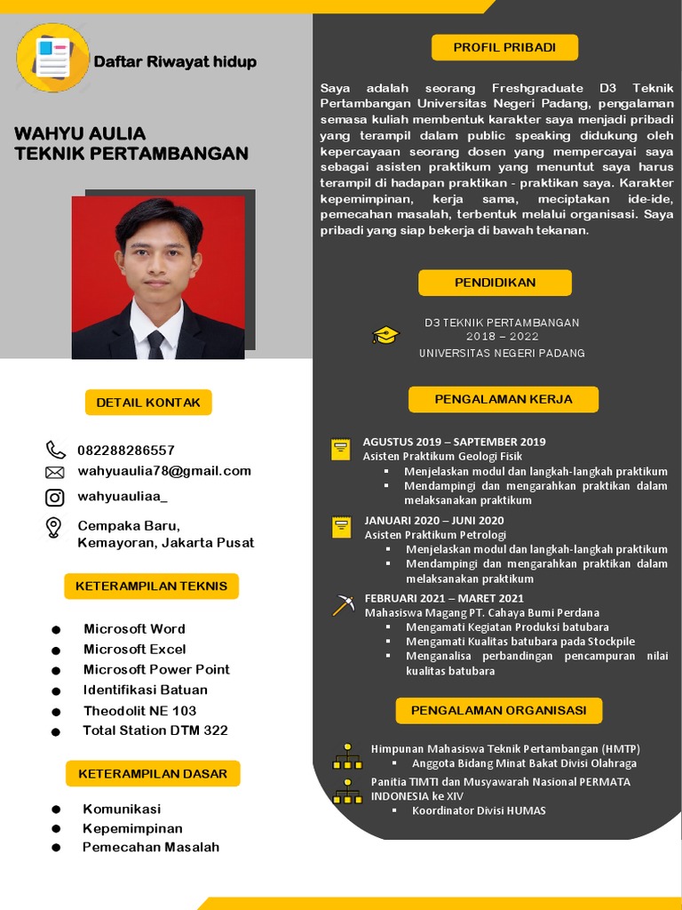 Contoh CV | PDF