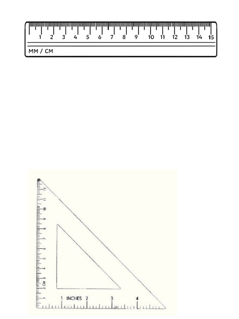 INSTRUMENTOS DE GEOMETRÍA para Cartelera | PDF