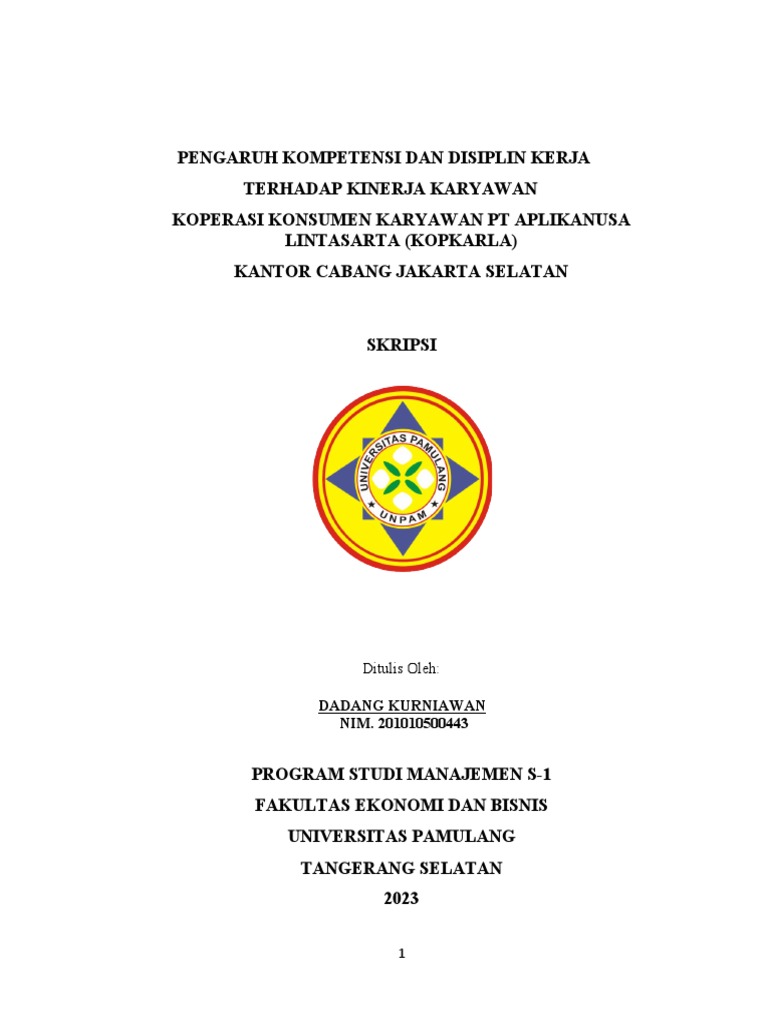 Cover - Lembar Persembahan | PDF