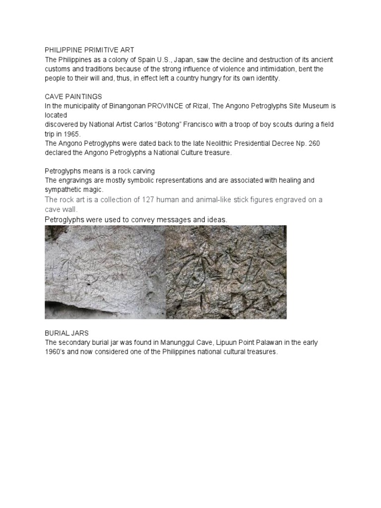 Philippine Primitive Art - Burial Jars (Chie) | PDF