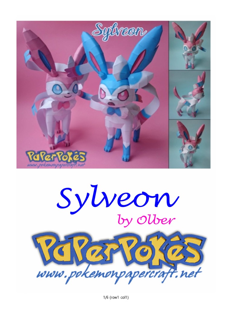 Sylveon A4 Lined PDF | PDF