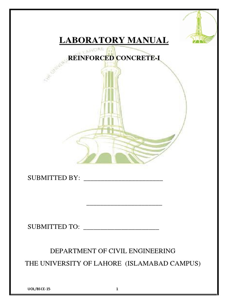 PRC I Lab Manual PDF | PDF | Science & Mathematics