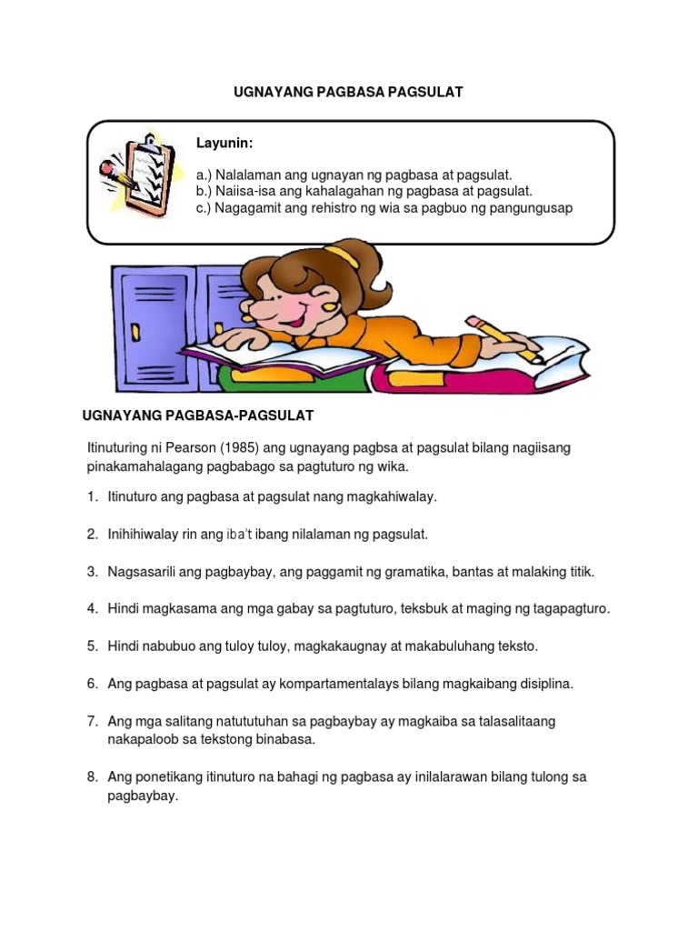 Reviewer Midterm Pagbasa PDF | PDF