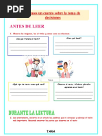 Iv Ses Comu Lun 17 Leemos Un Cuento Sobre La Toma de Decisiones | PDF