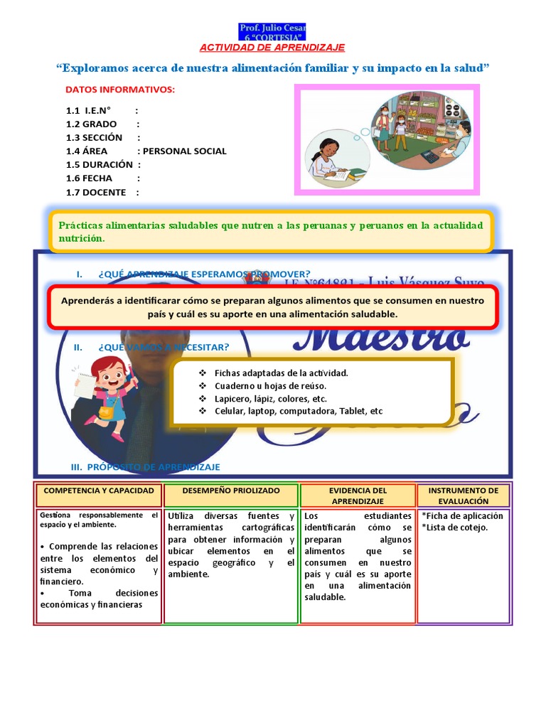 Dia 3 Sesion de Apre | PDF