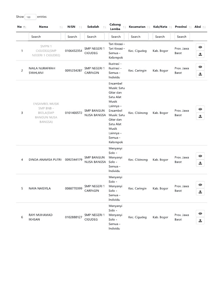 Peserta fls2n PDF | PDF