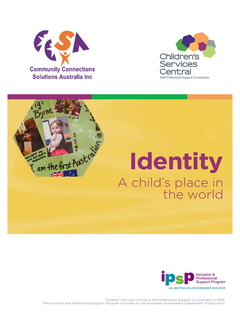Child Identity and Belonging in NSW | PDF | Self-Improvement | Wellness