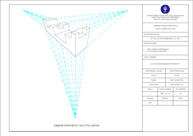 Gambar Teknik Konstruksi 2021/2022 | PDF