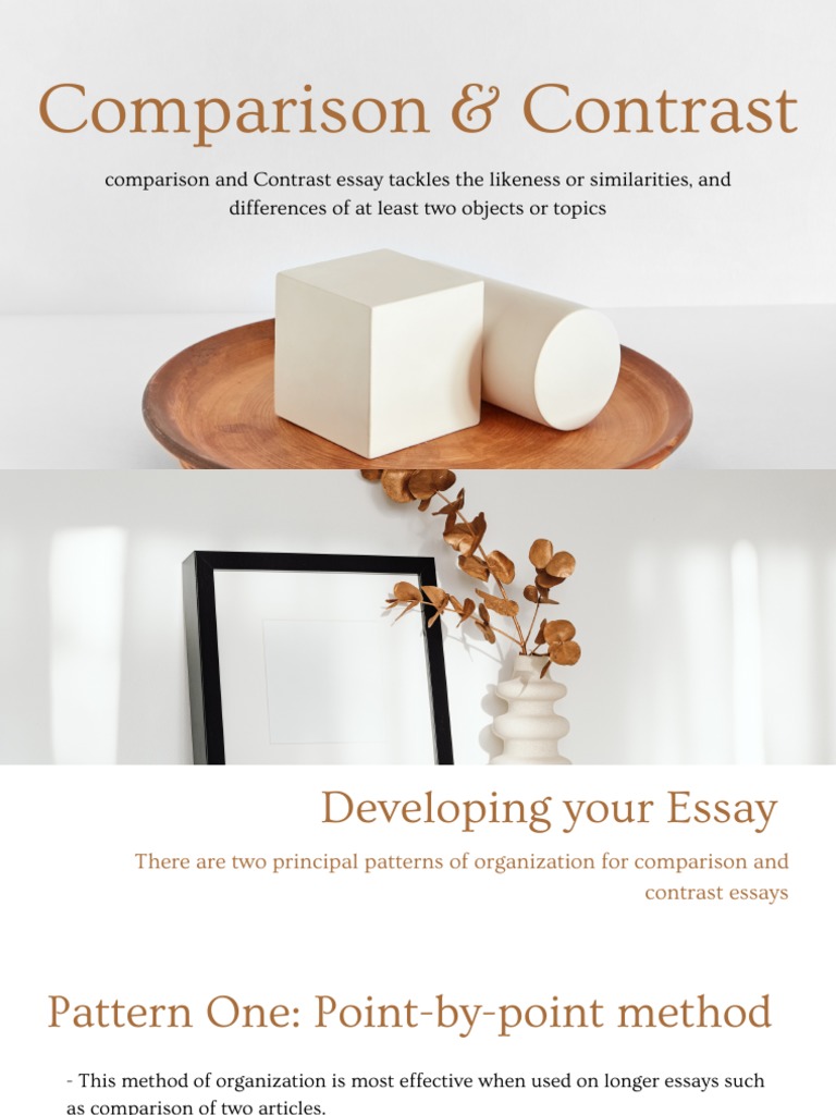 Comparison Contrast | PDF | Essays | John Stuart Mill