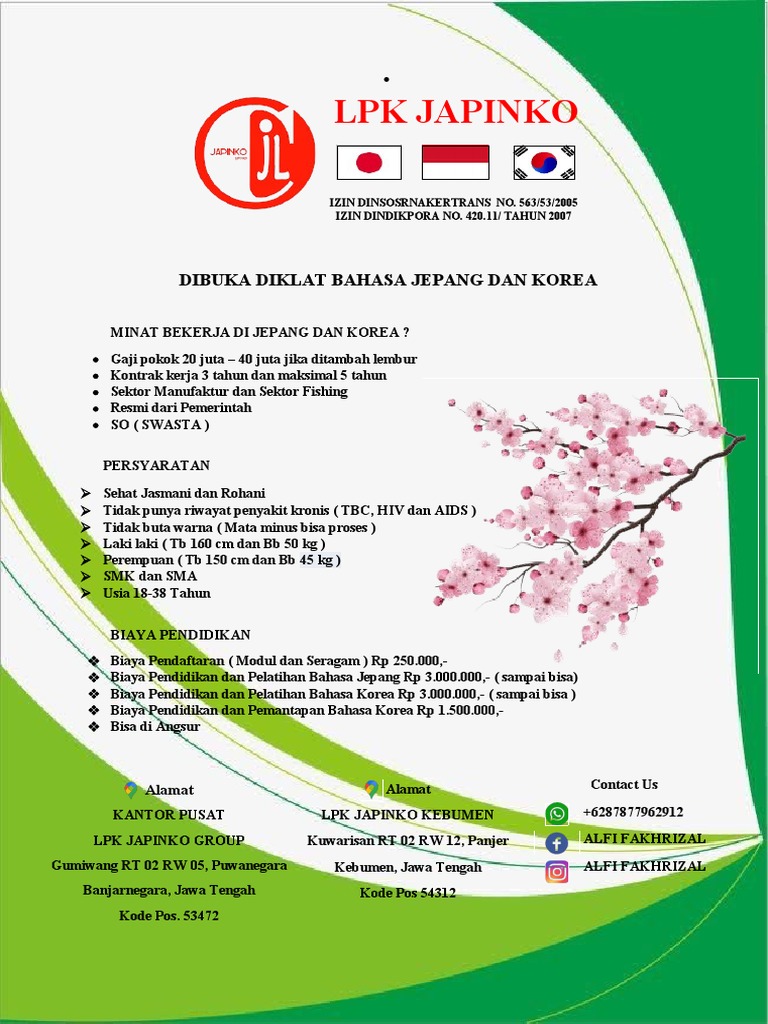 BROSUR LPK JAPINKOdocx | PDF
