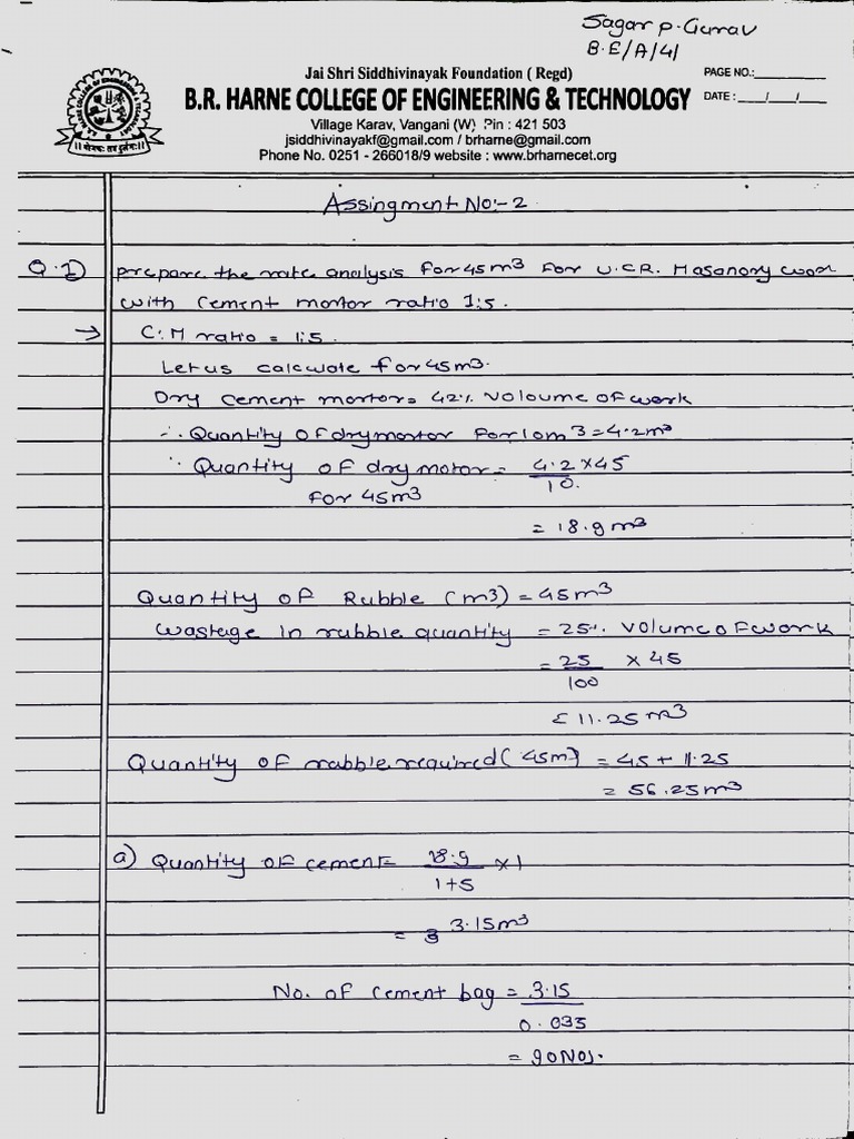 Assignment No. 2 (Qsev) PDF | PDF