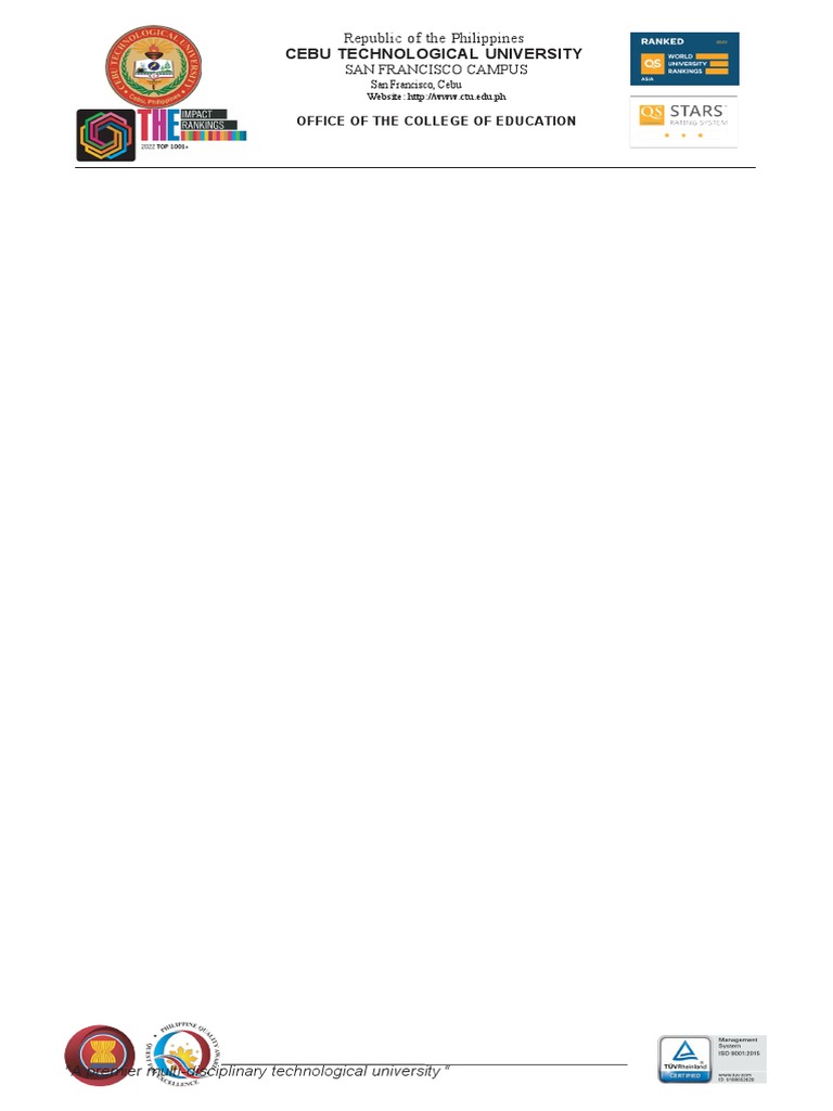 CTU San Francisco Campus Letterhead | PDF