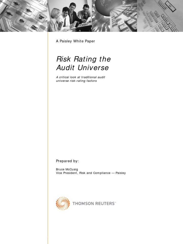 Risk Rating The Audit Universe | PDF | Internal Audit | Audit