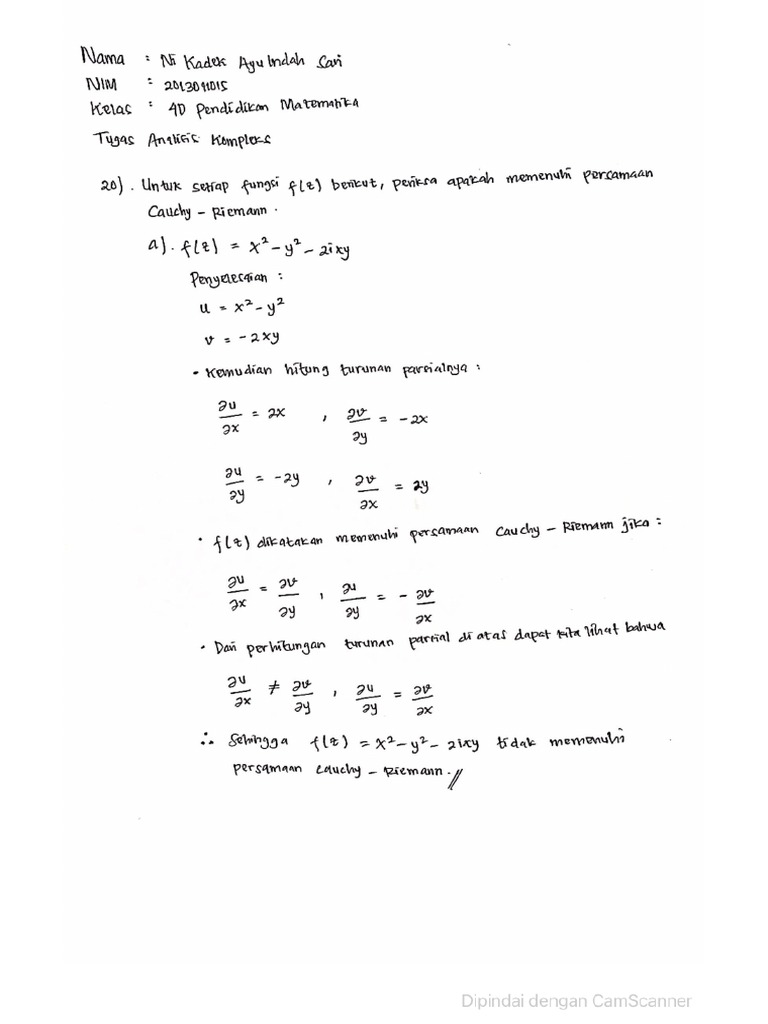 Tugas 2 Anakom - Ni Kadek Ayu Indah Sari - 2013011015 | PDF