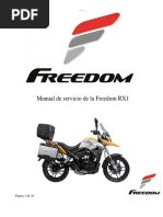 Manual de Taller AKT XM 180 | PDF | Motocicleta | Gasolina