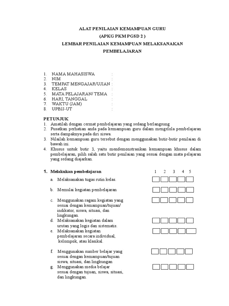 Apkg PKM PGSD 2 Lengkap | PDF | Karier & Perkembangan