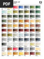 Model Master Paint Conversion Chart | PDF | Color | Artistic Techniques