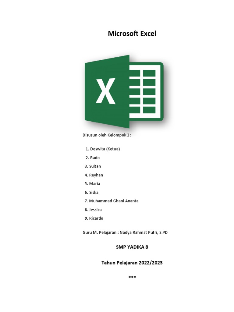 Microsoft Excel | PDF
