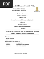 Fiche Technique - Pavés Plastiques | PDF | Plastique | Déchets