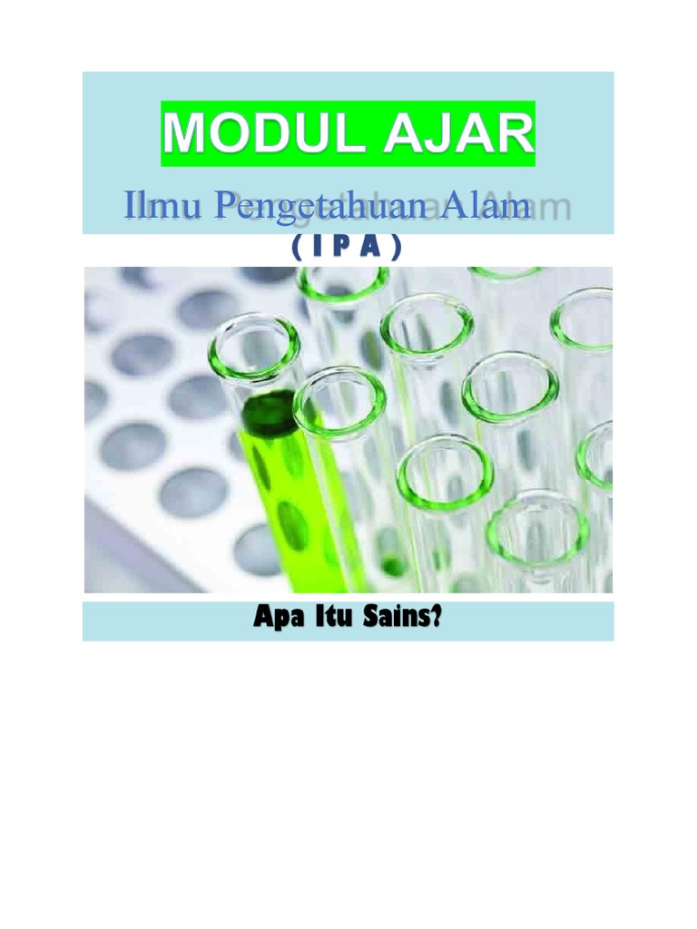Modul Ajar IKM IPA KLS 7 Hakikat Sains | PDF | Sains & Matematika