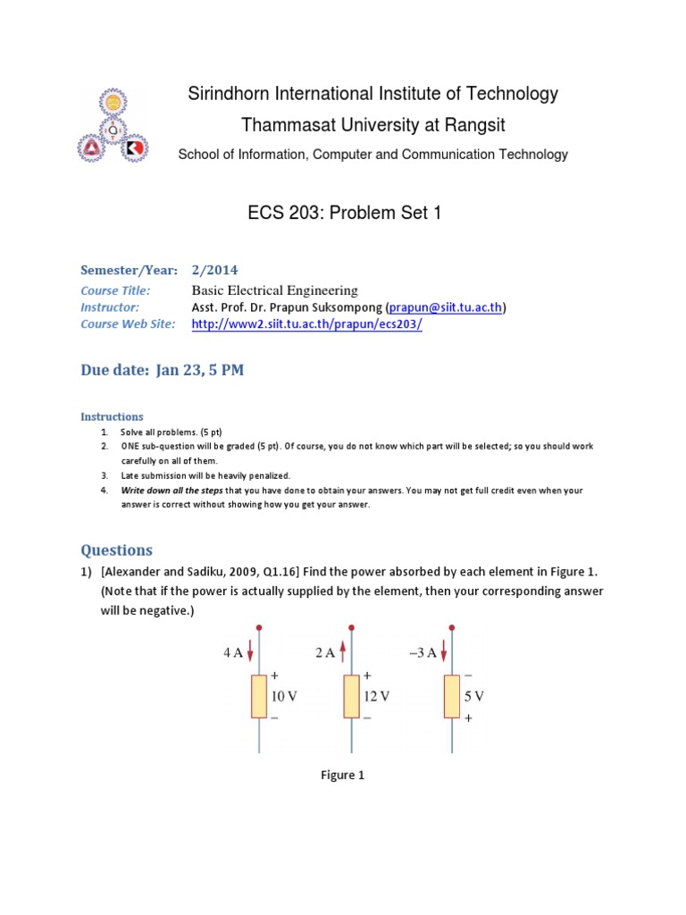 ECS203 2014 1 Pre Midterm HW 1 | PDF