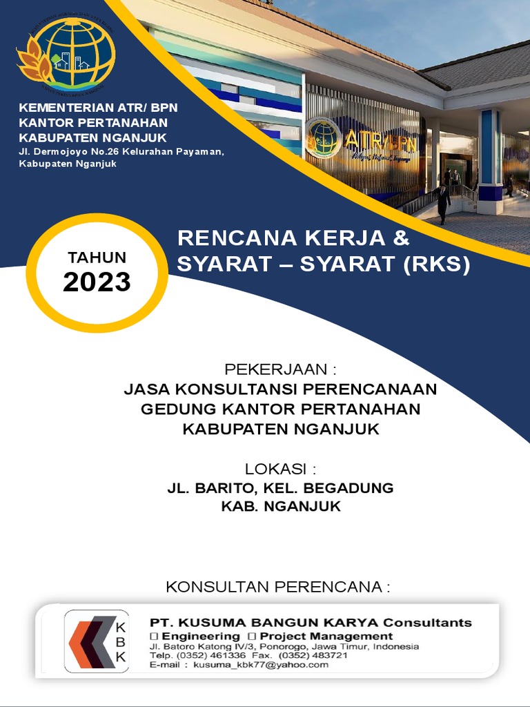 RKS BPN Nganjuk | PDF