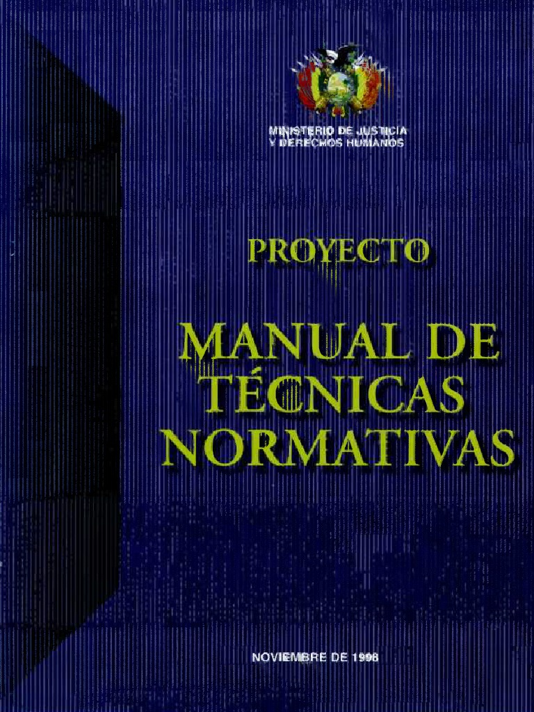 Tecnicas Normativas Manual | PDF